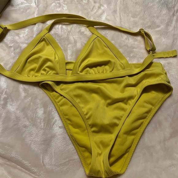 Target | Swim | Target Yellow High Waisted Bikini | Poshmark